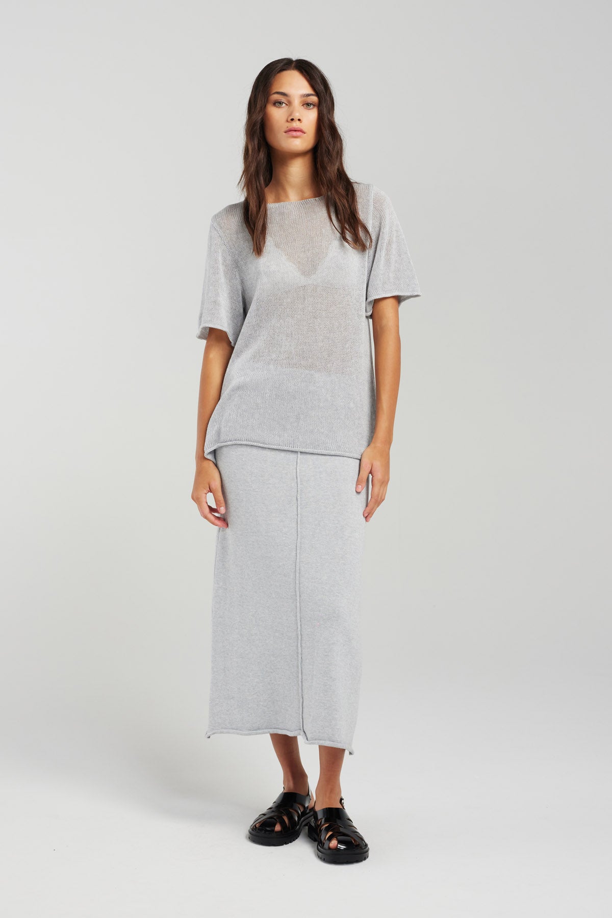 POPPY SKIRT | DOVE – NYNE
